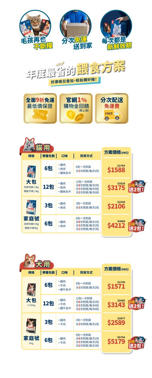 HeroMama港澳寄糧方案 - HeroMama (HK)